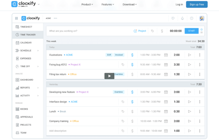 Clockify Reviews (2025): Pricing, Features, Pros & Cons