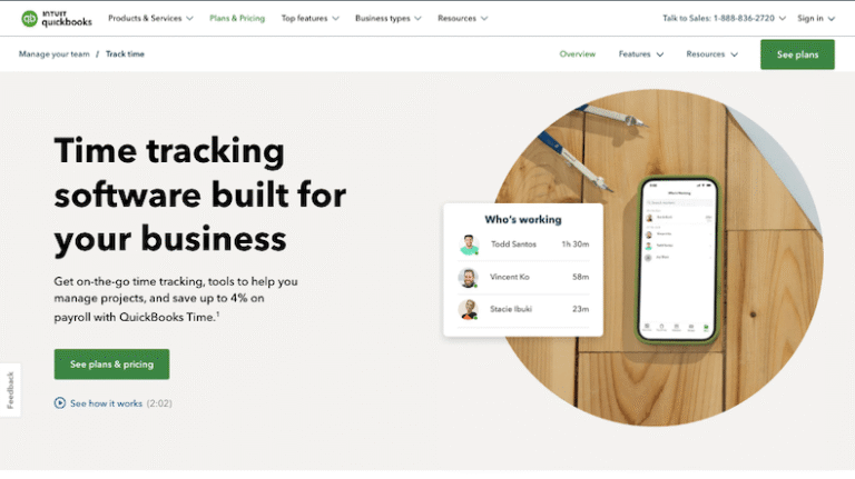 QuickBooks Time Reviews (2026): Pricing, Features, Pros & Cons